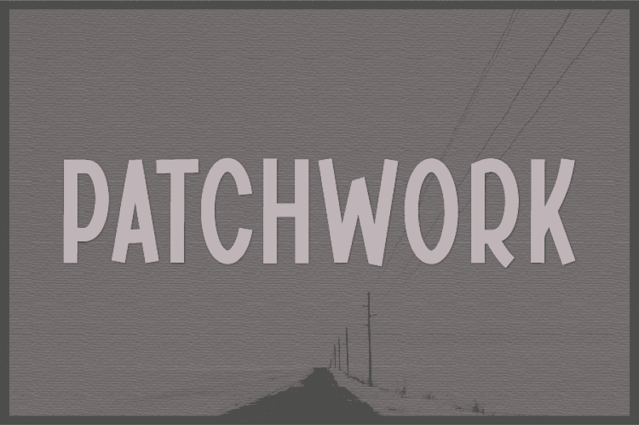 Patchwork Font · 1001 Fonts