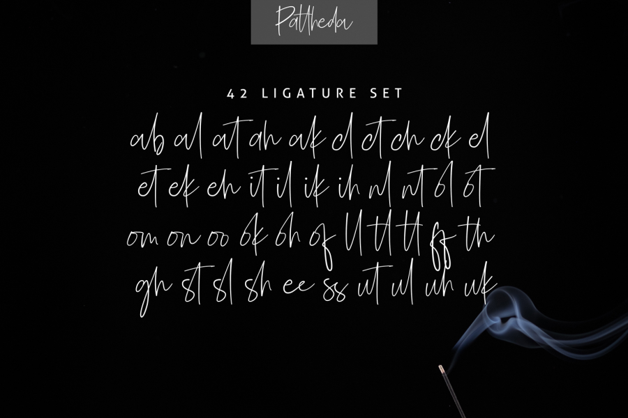 Pattheda Font · 1001 Fonts