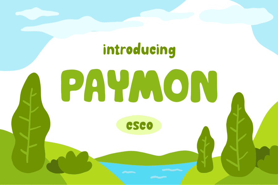 Paymon Free Font · 1001 Fonts