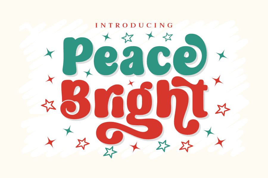 Peace Bright Font · 1001 Fonts
