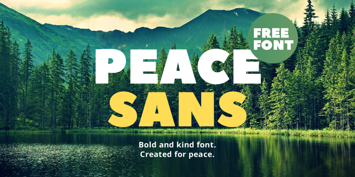 20 Free Peace Fonts · 1001 Fonts