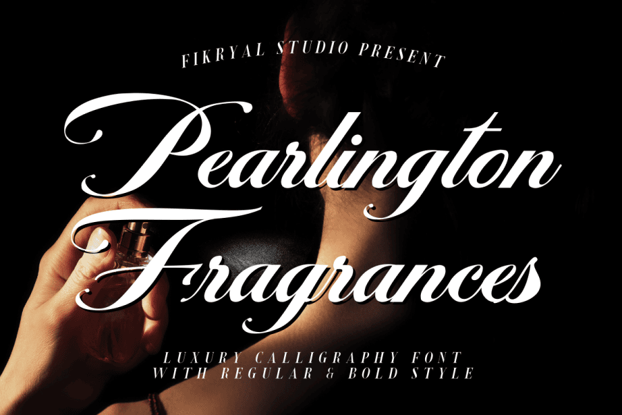 Pearlington Fragrances Font Family · 1001 Fonts