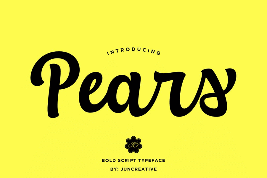 Pears Font · 1001 Fonts