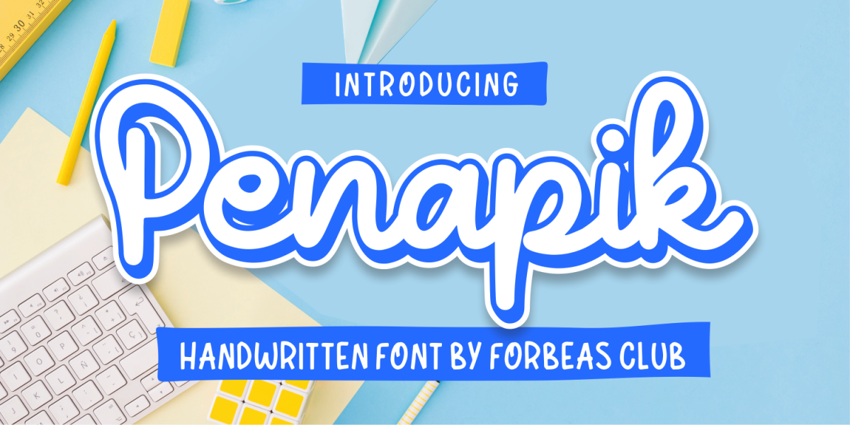 Penapik Font · 1001 Fonts