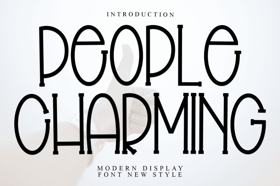 People Charming Font · 1001 Fonts