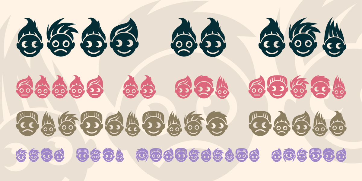 Peoples Font · 1001 Fonts