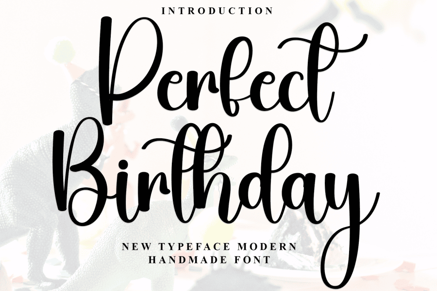Perfect Birthday Font · 1001 Fonts