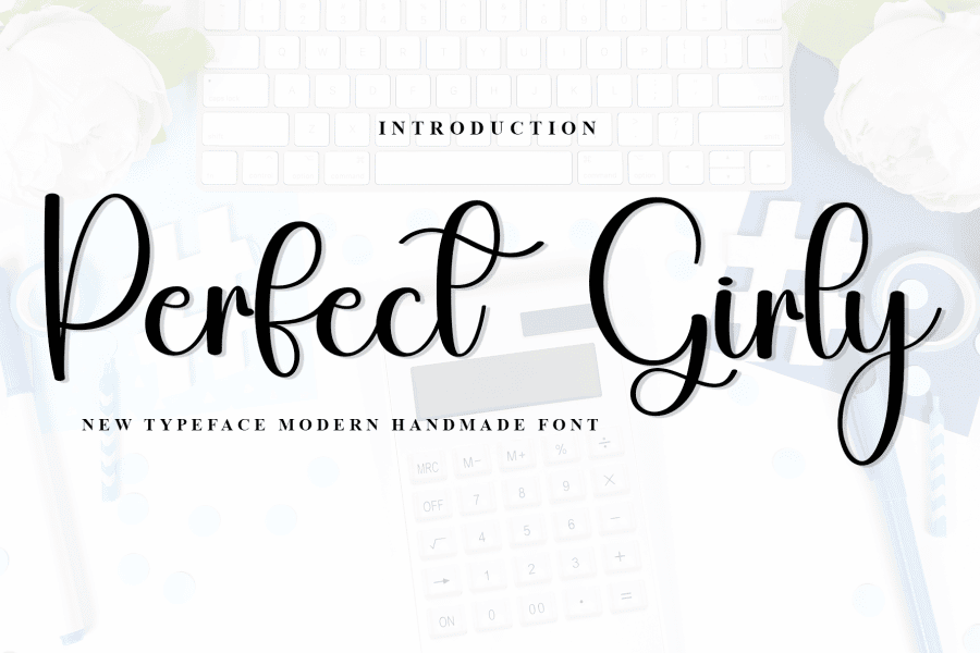 Perfect Girly Font · 1001 Fonts