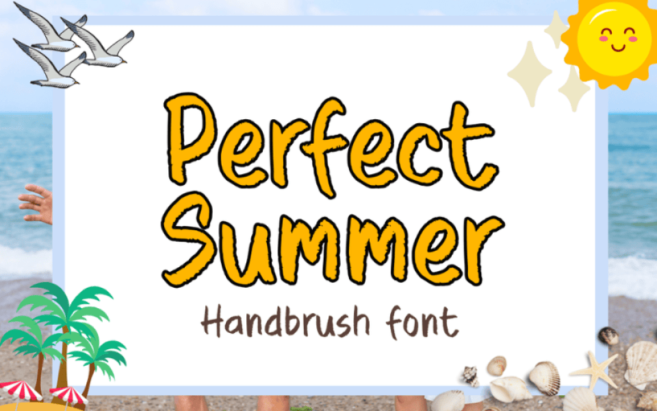 Perfect Summer Font · 1001 Fonts