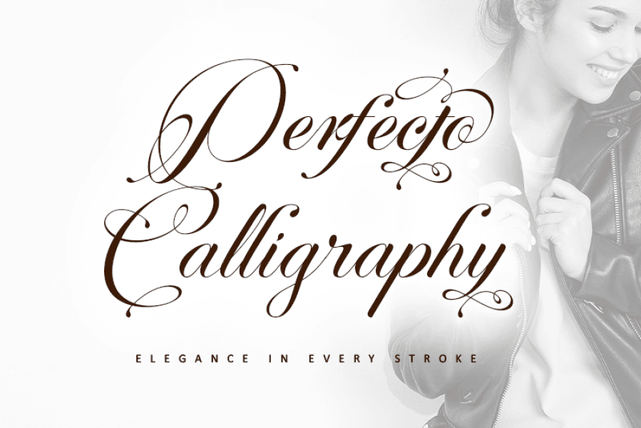 Perfecto Calligraphy - Personal use Font · 1001 Fonts