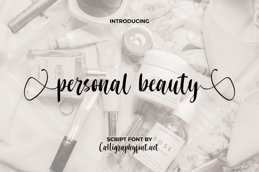 Personal Beauty Demo Font · 1001 Fonts