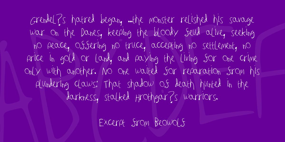 Peter_s_Handwriting Font · 1001 Fonts