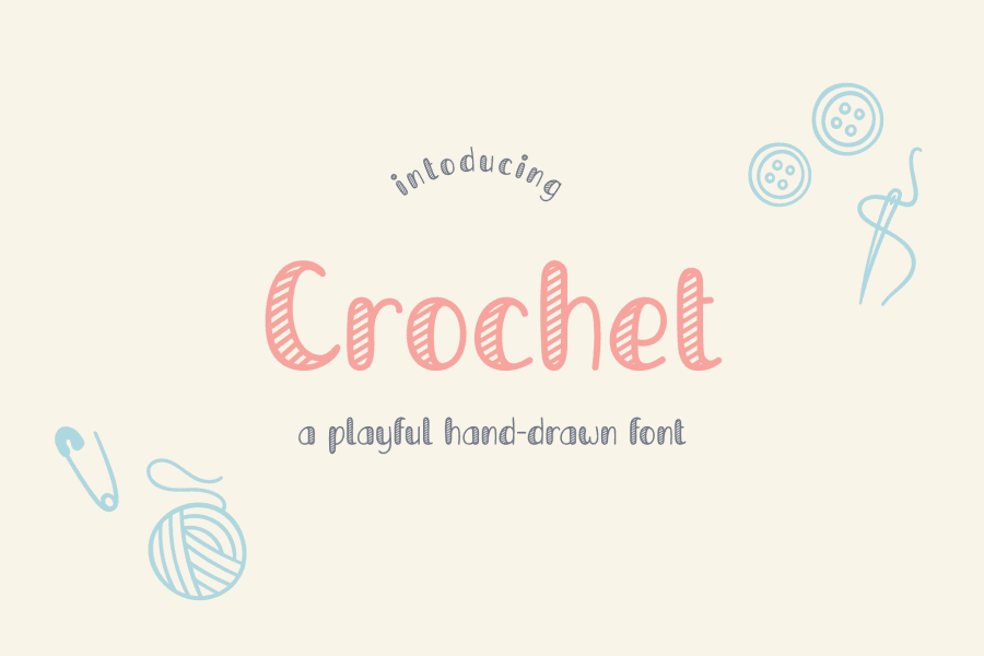 PGR Crochet Font · 1001 Fonts