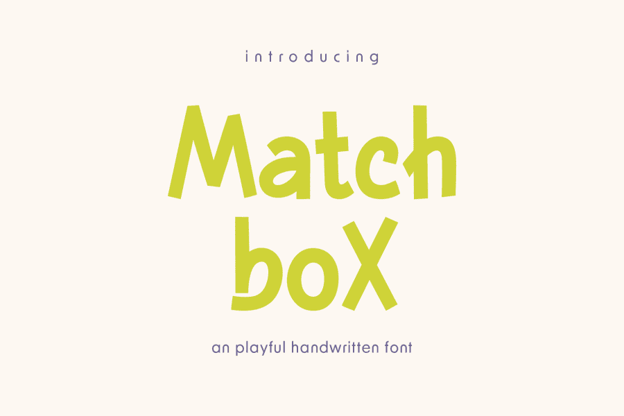 PGR Matchbox Font · 1001 Fonts