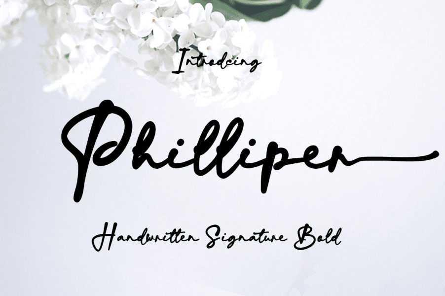 Philliper Font · 1001 Fonts