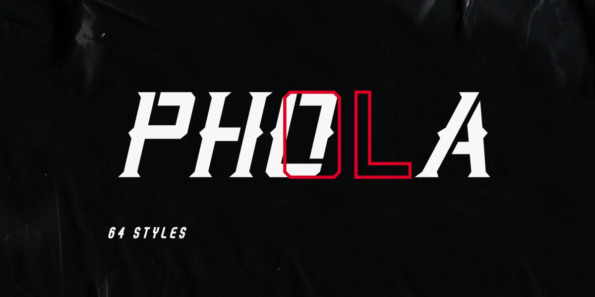 Phola Font Family · 1001 Fonts