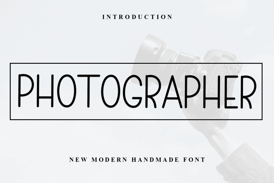 Photographer Font · 1001 Fonts