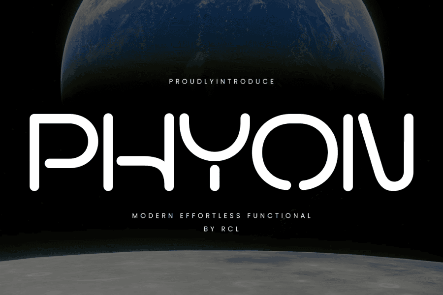 Phyon Font · 1001 Fonts