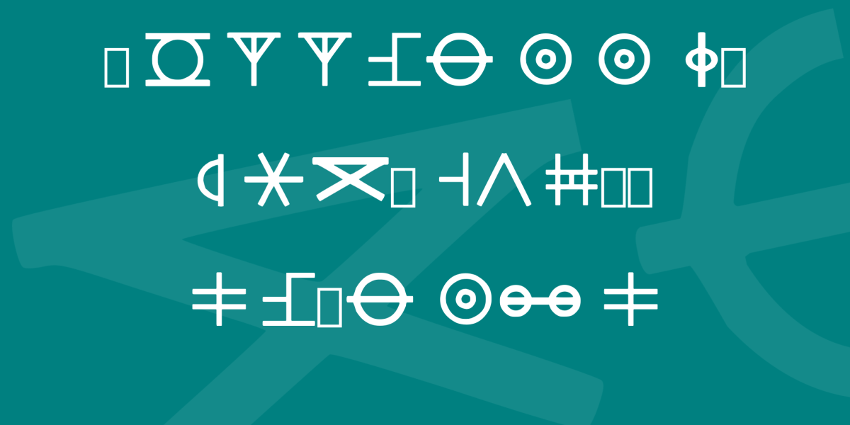 Piggy Book 2 Chapter 12 Symbols Font · 1001 Fonts