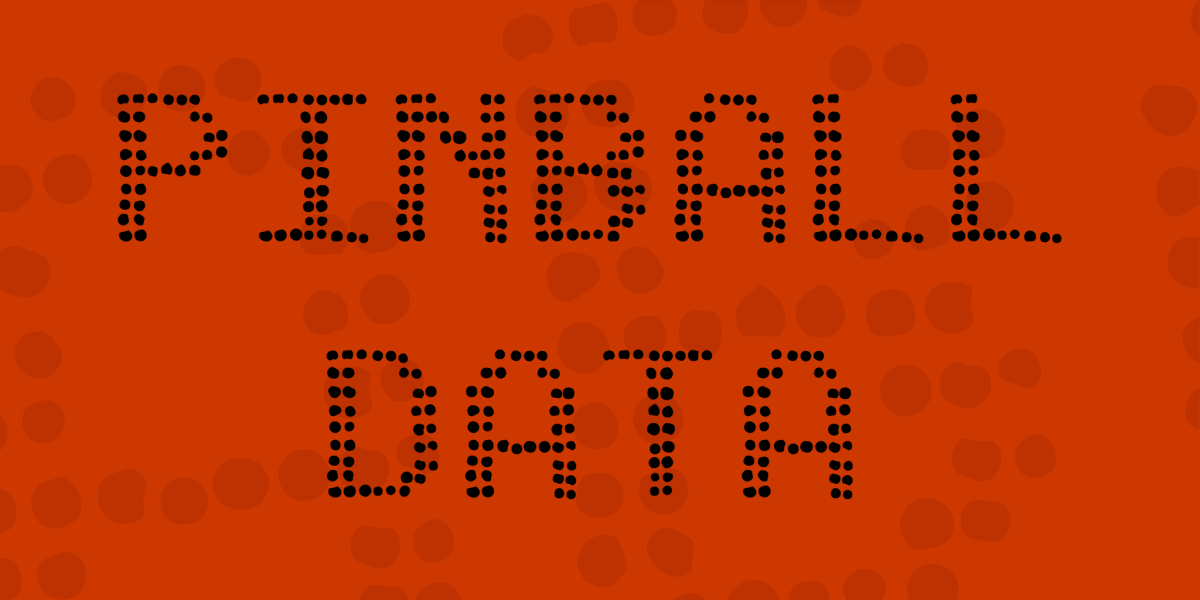 Pinball Data Font · 1001 Fonts