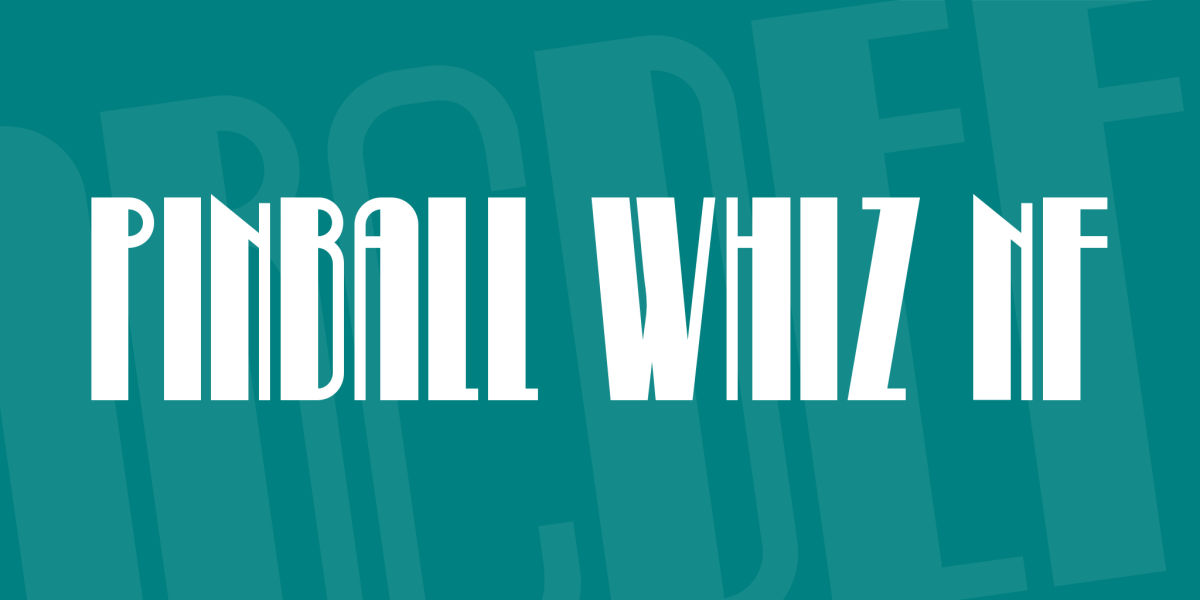 Pinball Whiz NF Font · 1001 Fonts