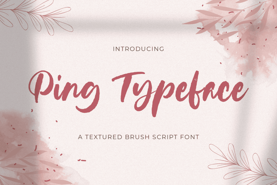 Ping Typeface Font · 1001 Fonts
