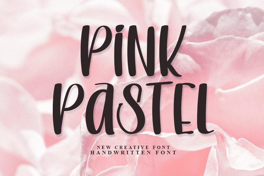 Pink Pastel Font · 1001 Fonts