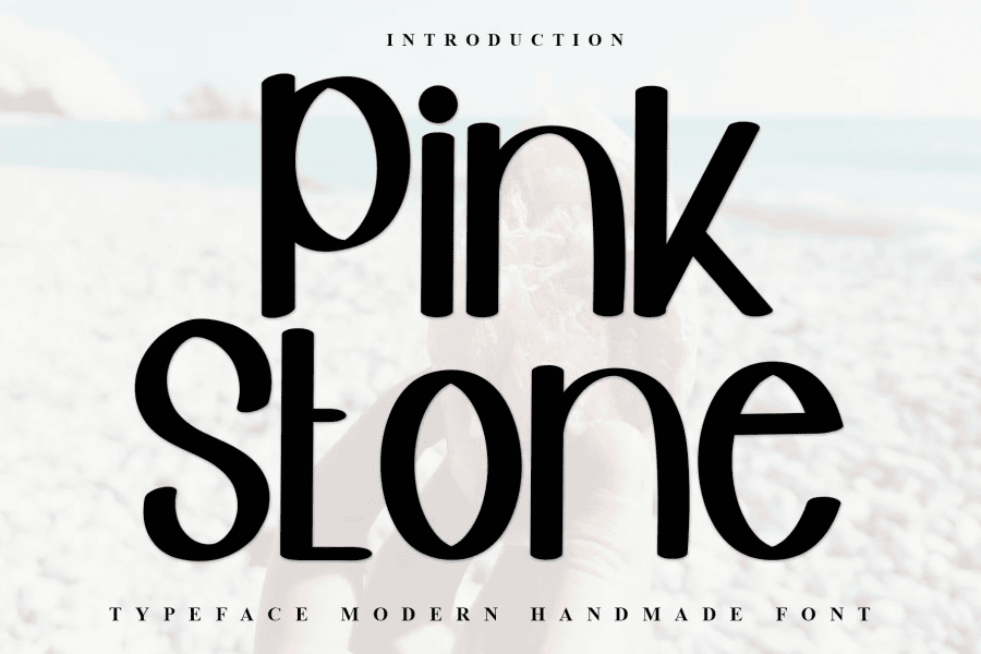 Pink Stone Font · 1001 Fonts