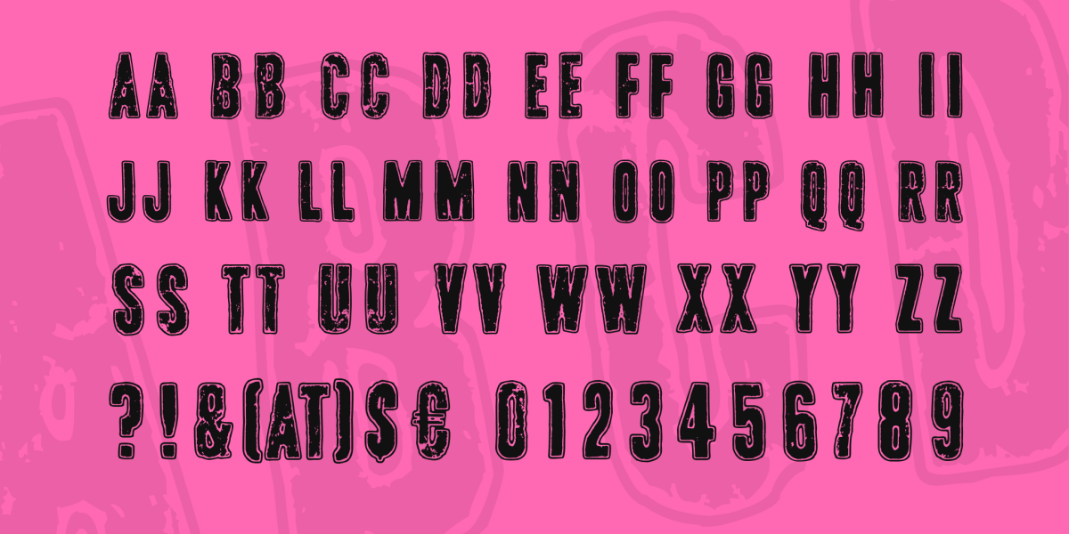 Pink T-shirt Font · 1001 Fonts