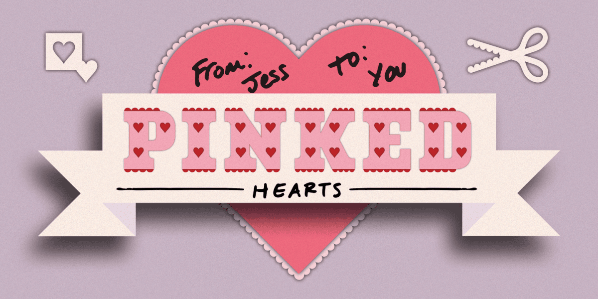 Pinked Hearts Font Family · 1001 Fonts