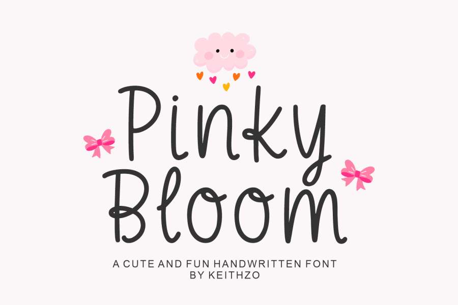 4 Free Adorable Script, Heart, Pink Fonts · 1001 Fonts