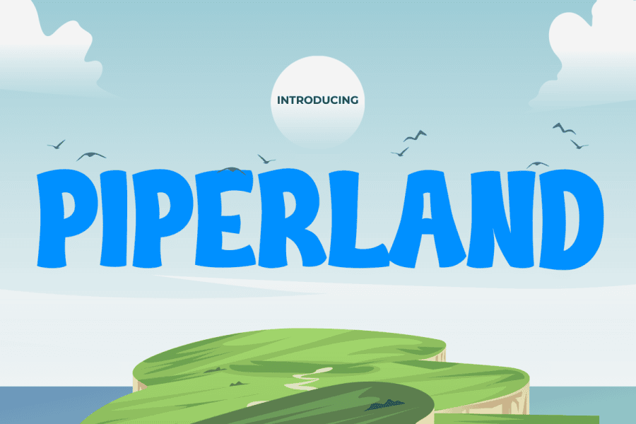 PIPERLAND Font · 1001 Fonts
