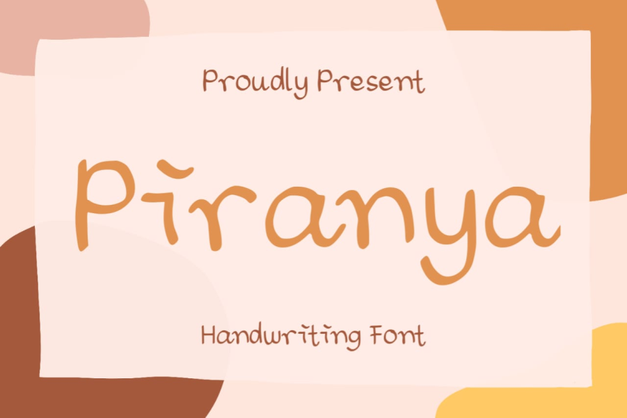 Piranya Font · 1001 Fonts