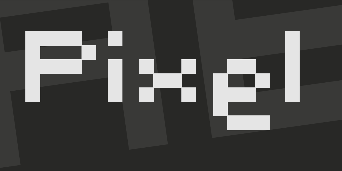 Pixel Font · 1001 Fonts