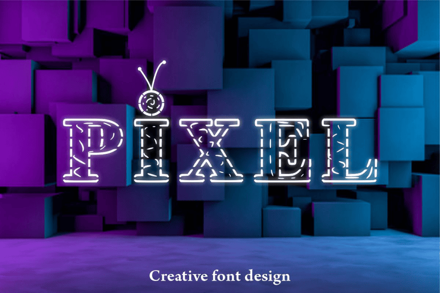 Pixel Font Font · 1001 Fonts