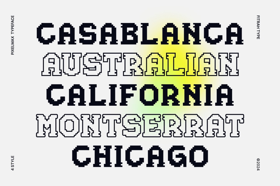 Pixelmax Font Family · 1001 Fonts