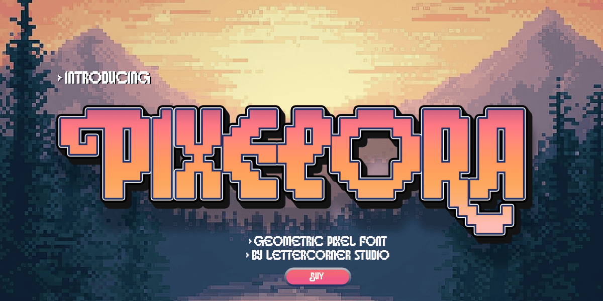 Pixelora Font Family · 1001 Fonts