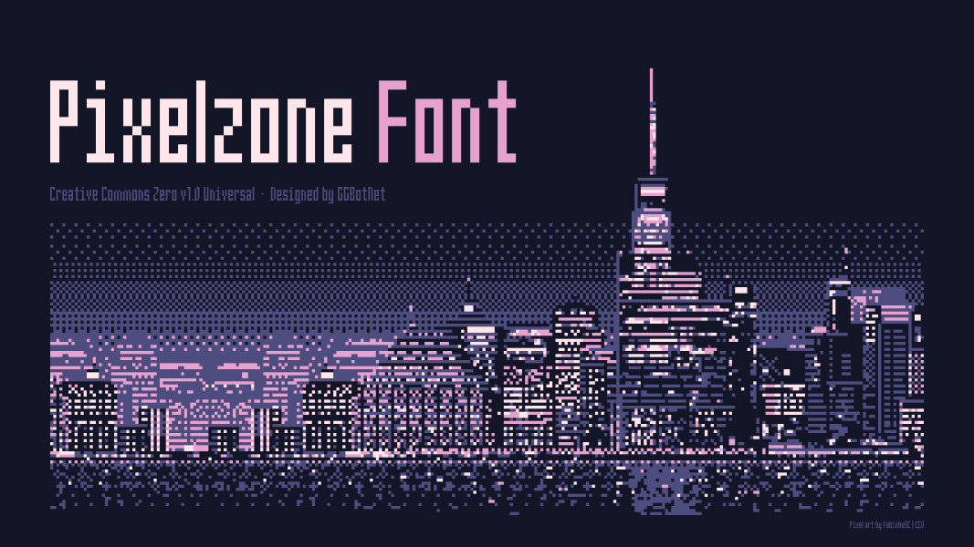 Pixelzone Font · 1001 Fonts
