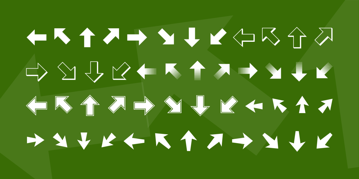 PizzaDude Pointers Font · 1001 Fonts