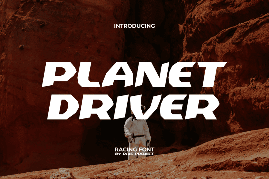 Planet Driver Demo Font · 1001 Fonts