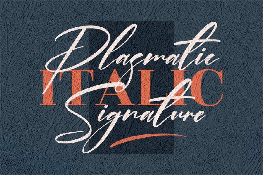 Plasmatic Signature Font Family · 1001 Fonts