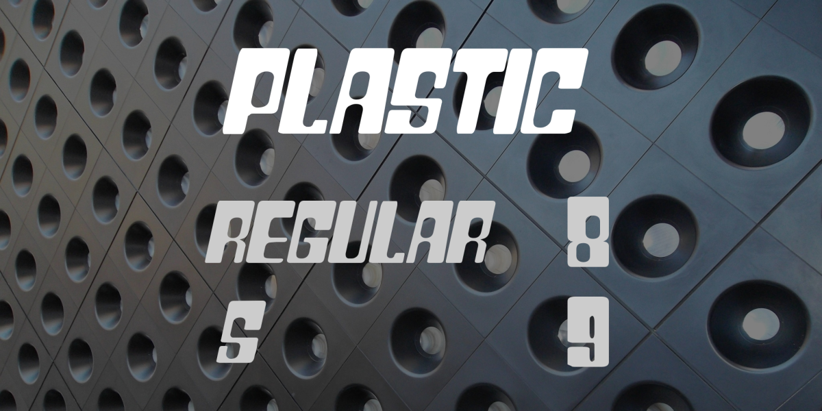 Plastic Font Family · 1001 Fonts