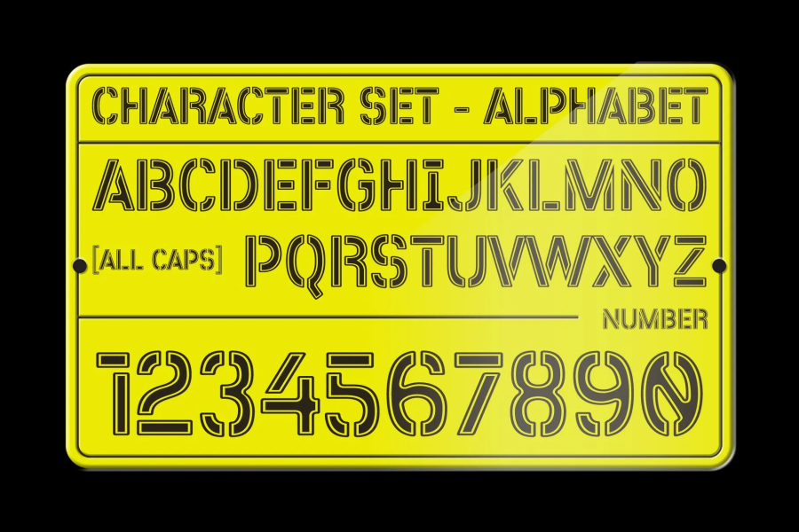 Platsten Font · 1001 Fonts