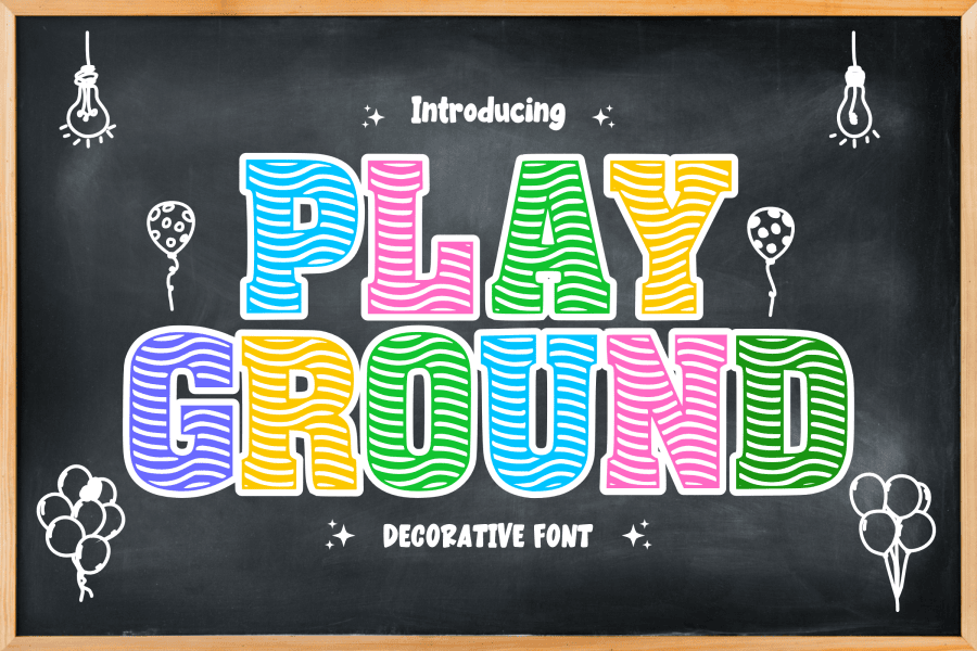Play Ground Font · 1001 Fonts