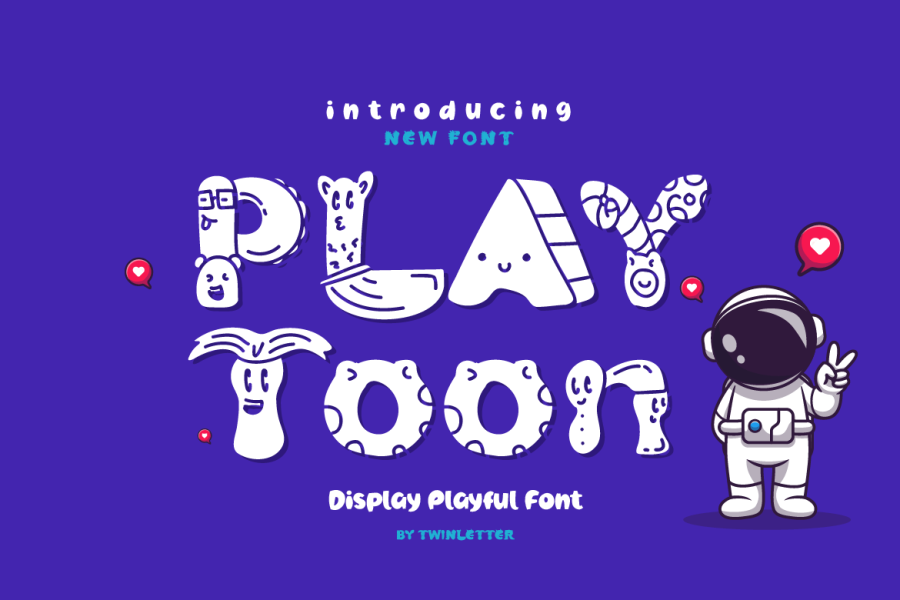 Play Toon Font · 1001 Fonts