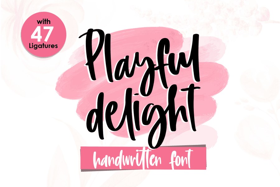 Playful Delight Font · 1001 Fonts
