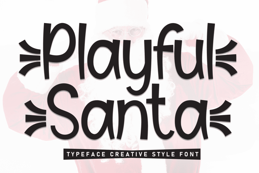 Playful Santa Font · 1001 Fonts