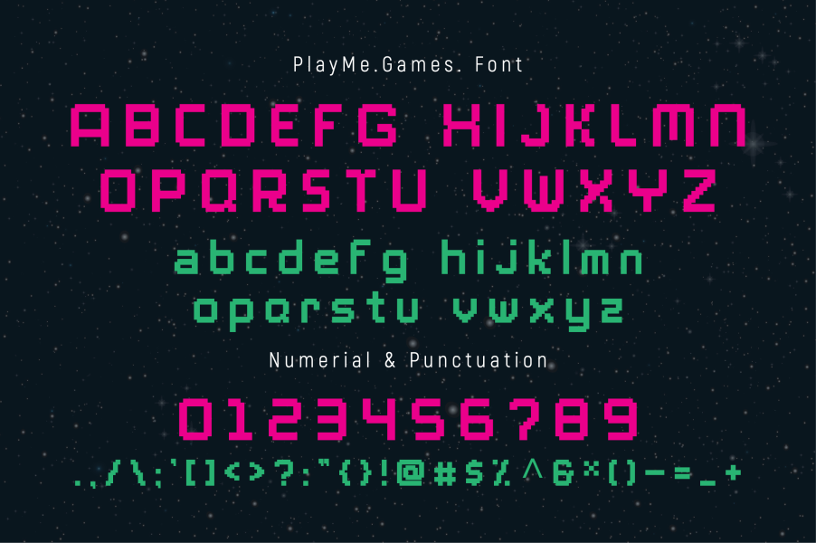 2 Free Caps Only, Game Console, Pixel Fonts · 1001 Fonts