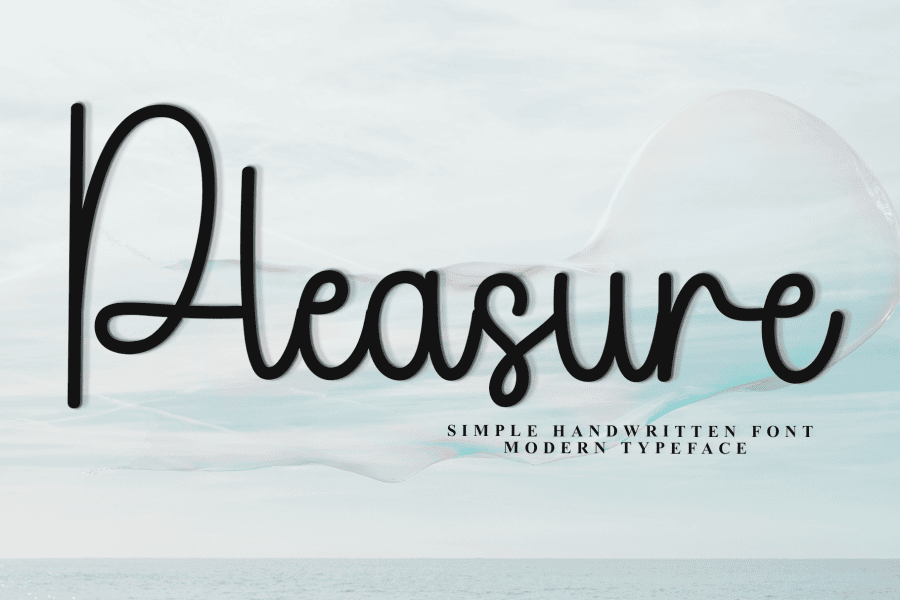 Pleasure Font · 1001 Fonts