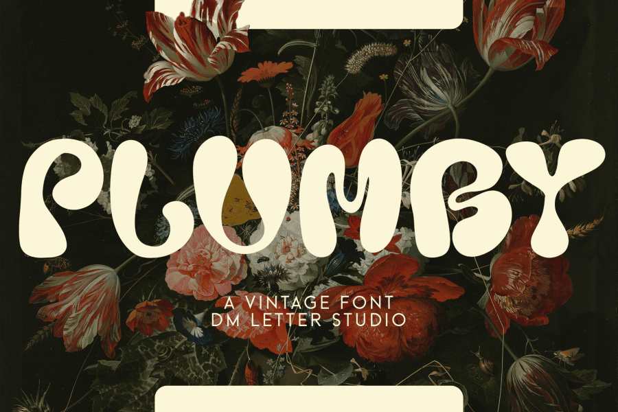 Plumby Font · 1001 Fonts